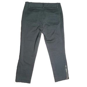 Cache | Pants & Jumpsuits | Cache Green Ankle Zip Pants Sz 6 | Poshmark